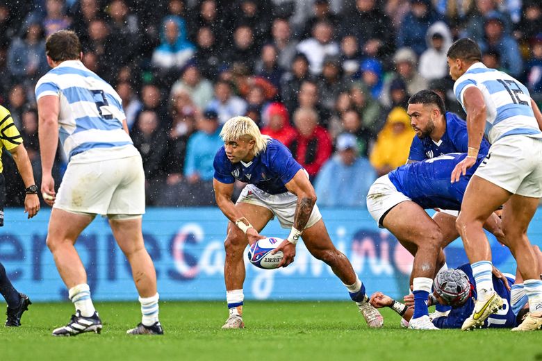 Coupe du monde de rugby 2023 - Jonathan Taumateine (Samoa) : "Dès que ...