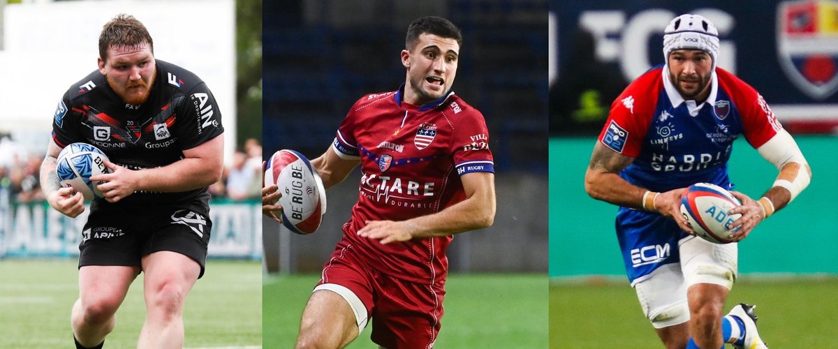 Pro D2 - Thomas Laclayat, Raffaele Costa Storti, Steeve Blanc-Mappaz ...