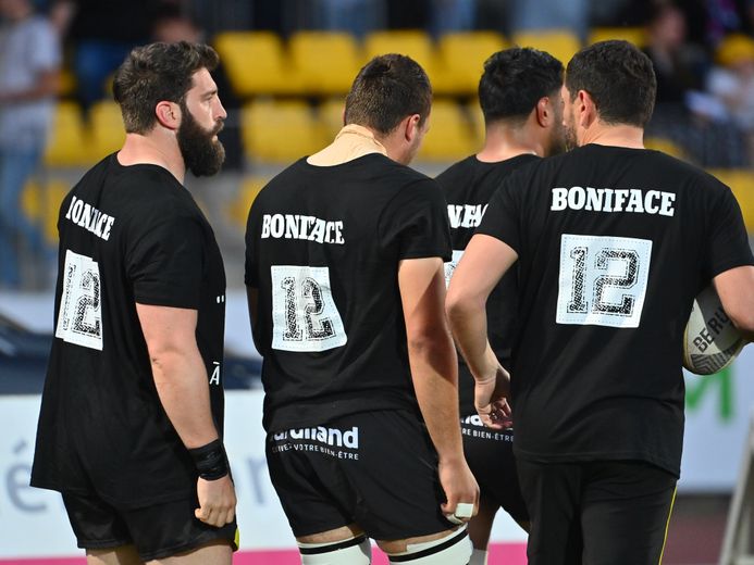Pro D2 - En images : le Stade montois rend hommage à sa légende André ...