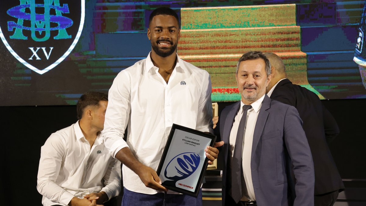 Top 14 - Kyllian Ringuet (Montauban) reçoit l’Oscar espoir Midi ...
