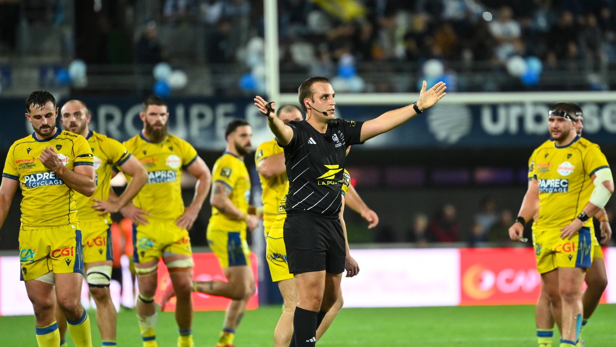 Top 14 - Les arbitres de la 10e journée : Charabas pour l'affiche entre ...