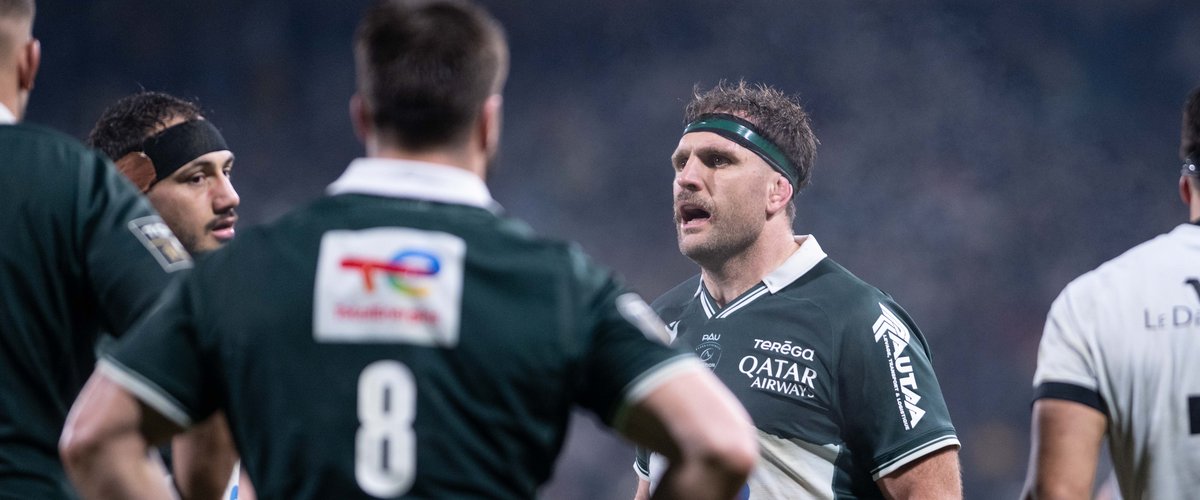 Top 14 - Les compositions de Pau - Clermont : Luke Whitelock capitaine ...